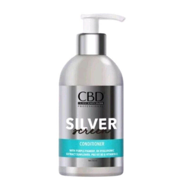 CBD Silver Screen Shampoo / Conditioner 250ml - SAMPO DAN KONDISIONER ...