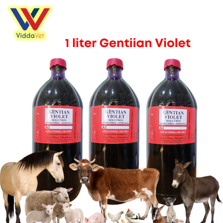 Gentian Violet 1 liter solution antiseptic | Lazada PH