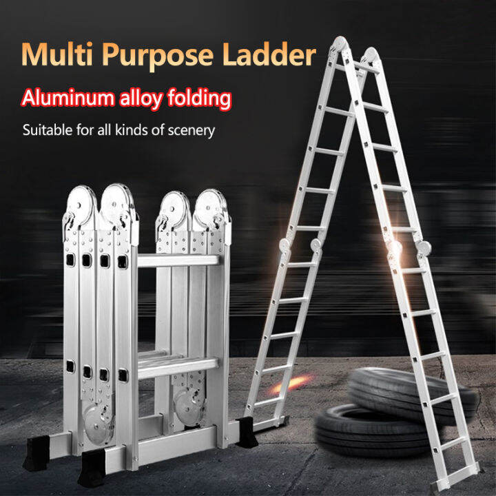 Ladder 12FT 16FT 20FT Foldable Ladder 4x3 4x4 4X5 Multi Purpose ...