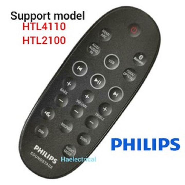 philips soundstage audio remote HTL4110 HTL2100 | Lazada