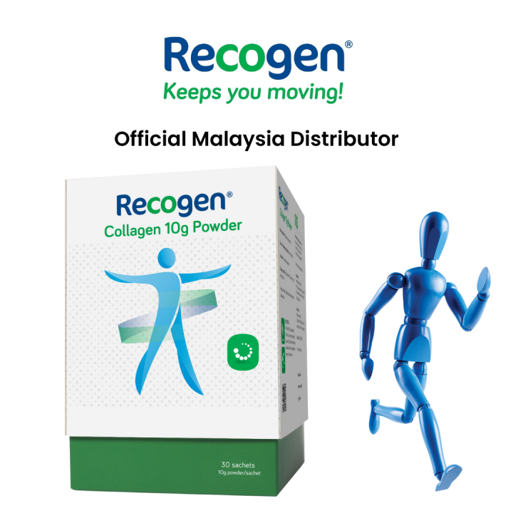 RECOGEN COLLAGEN 10g Powder (Natural Healthy Joint Supplement) (30 ...