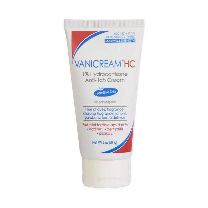 Vanicream, HC Anti Itch Cream, For Sensitive Skin, Flare-Ups due to ...