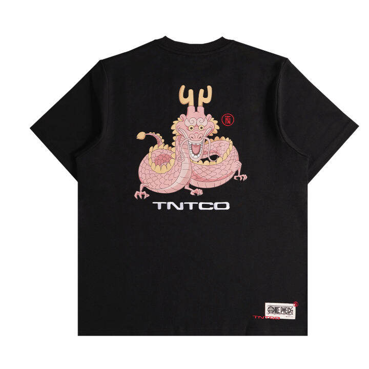 TNTCO x One Piece Momonosuke Dragon tee Black | Lazada