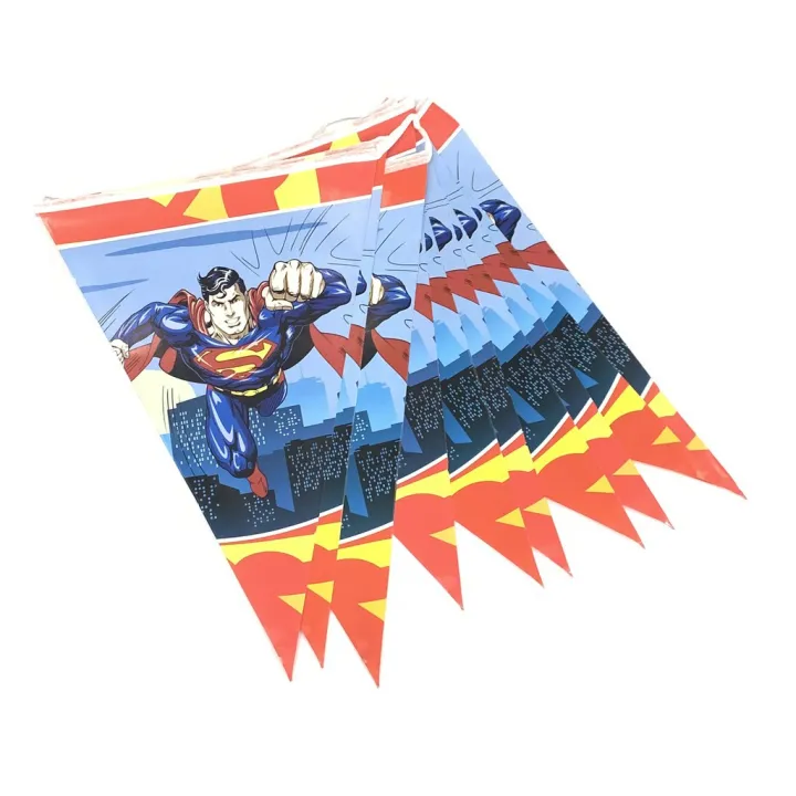 Superman Party Banderitas Decoration | Lazada PH