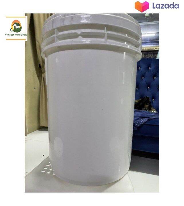 Baldi 30 Liter Bertangkai Bertutup Tebal - Clear Plastic Bucket with ...