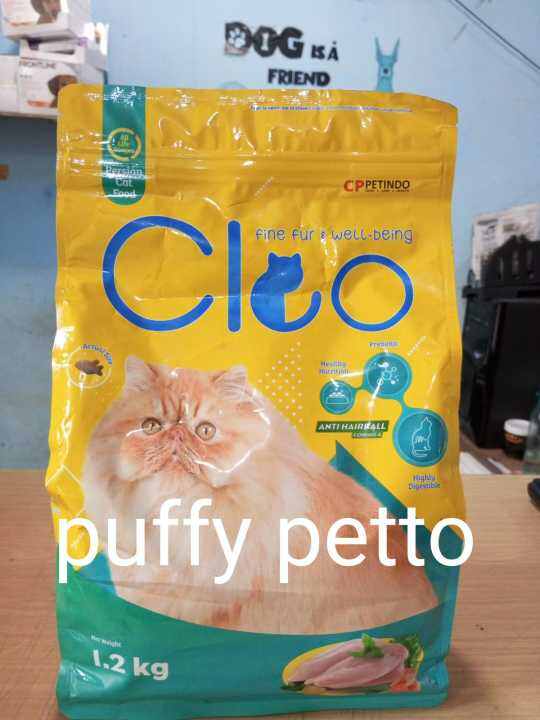 puffy petto Cleo Persian Cat Food 1.2 kg | Lazada Indonesia