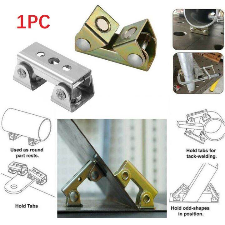 Toolstar Durable Adjustable Holder Magnetic Welding Clamps for Parallel ...