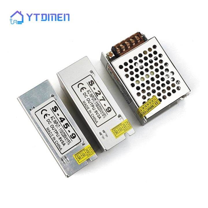 9V 2A 3A 5A Switching Power Supply Ac Dc 9v Transformer 220v To 110v ...