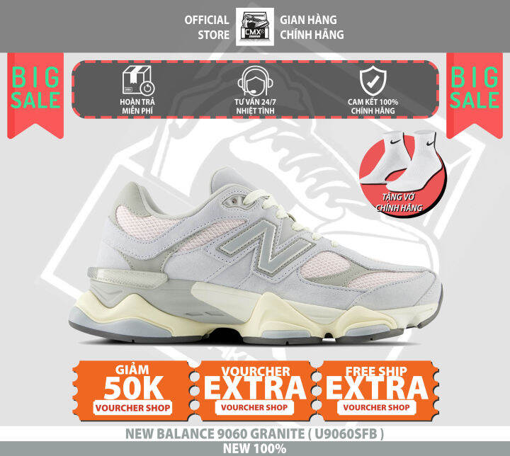 [ HÀNG CHÍNH HÃNG CÓ SẴN ] Giày NEW BALANCE 9060 GRANITE ( U9060SFB ...