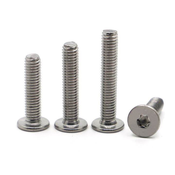 5 50pcs M1 6 M2 M2 5 M3 M4 M5 M6 M8 304 Stainless Steel Cm Six Lobe