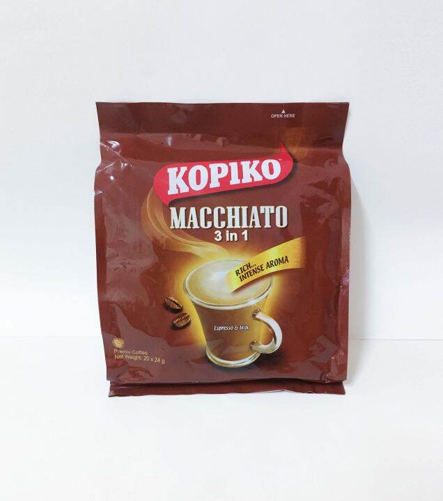 Kopiko 3 in 1 Macchiato Drinks 20’s X 24g (Exp:11/24) | 3in1 Instant ...