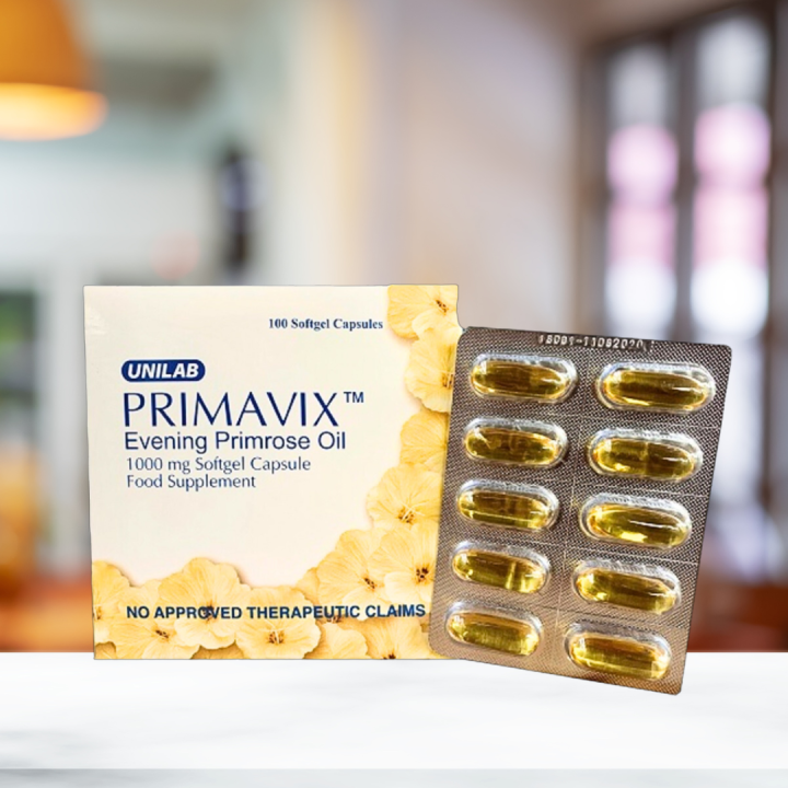Primavix Evening Primrose Oil 1000mg Softgel Capsule - 100's | Lazada PH