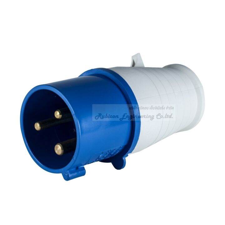 HT 013 ปลั๊กตัวผู้กลางทาง (2P+E) 16A 230V IP44 DAKO | Lazada.co.th