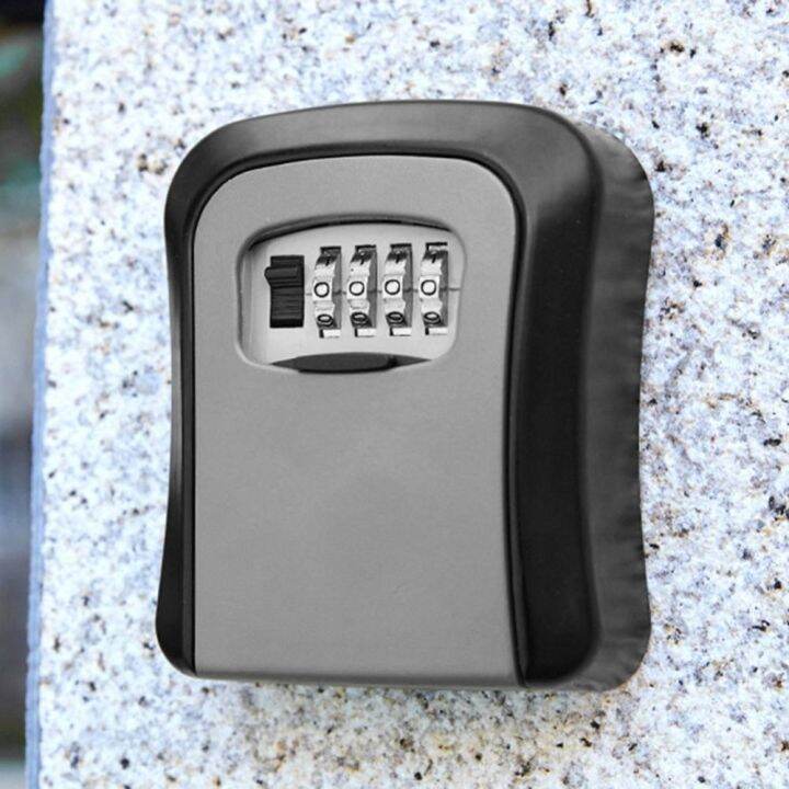 SIDSI Wall Mounted Key Lock Box Smart Password Weatherproof Digit ...