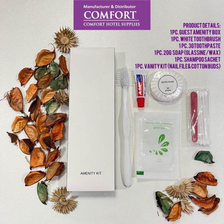 Comfort Hotel Supplies Guest Amenity Kit | Lazada PH