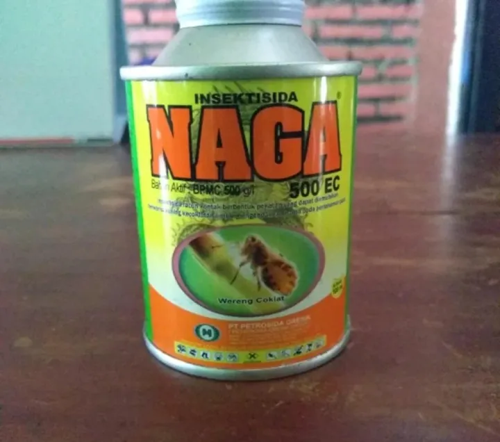 Naga 500EC 100 ml Obat Hama Wereng Coklat Ulat Kepik Bintang Berkah ...