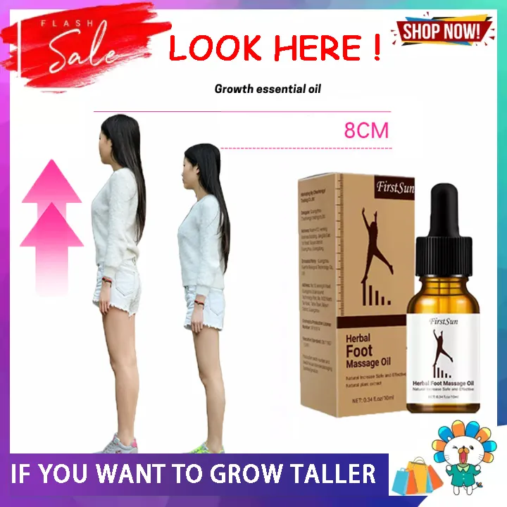 Height Growth Essential Oil Essential Oil Body Grow Taller Soothing ...