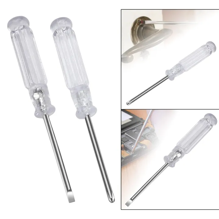1Pcs 3mm Tips Screwdriver Cross Head Screwdriver Set Plastic Handle ...