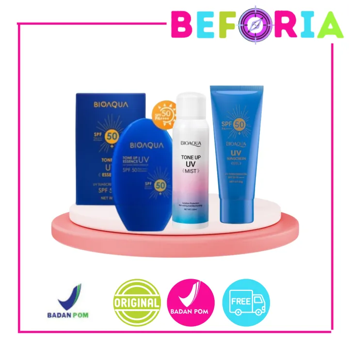 BIOAQUA Sunscreen SPF 50 PA ++++ Sunscreen Gel 50g | BIOAQUA UV Sunscreen SPF 50 PA++++ 60g ...