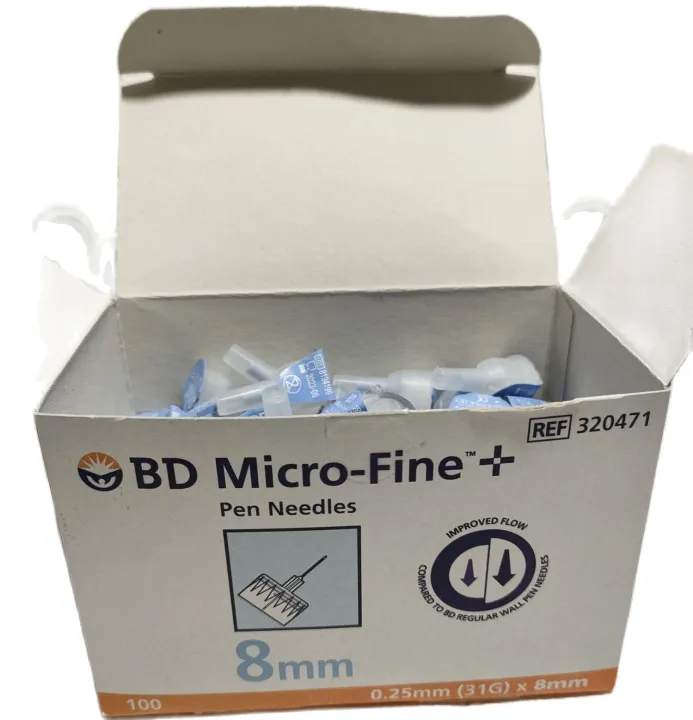 BD Micro-Fine ™ Pen Needles 8mm (100's/Box's) | Lazada PH
