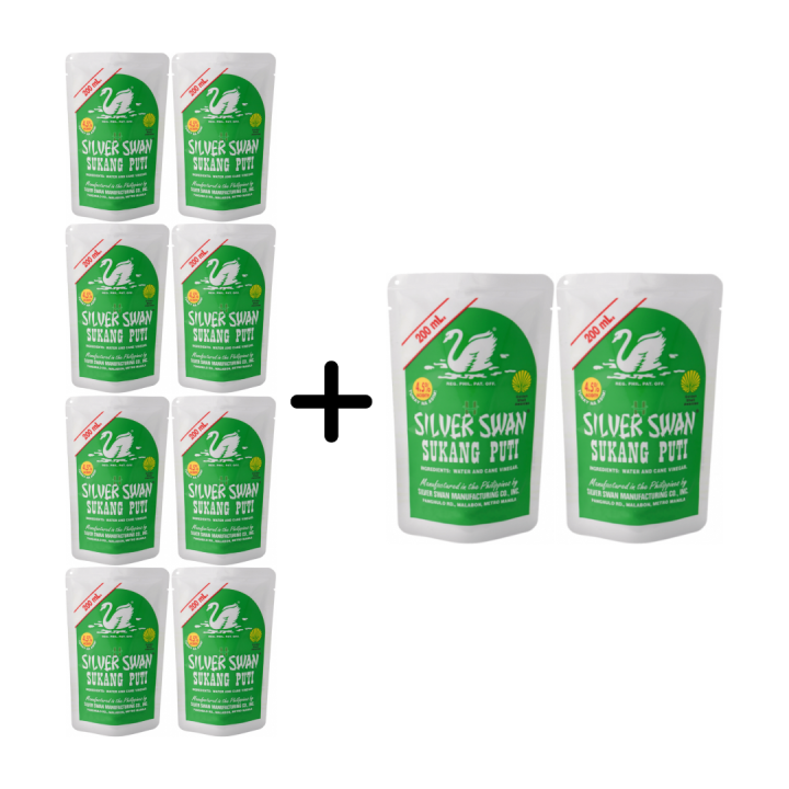 Silver Swan Sukang Puti 200mL 8+2 | Lazada PH