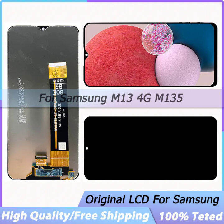 100 Test original for Samsung Galaxy M13 display with frame touch ...