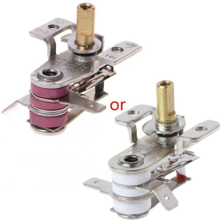 AC 250V 16A Adjustable 90 Celsius Temperature Switch Bimetallic Heating ...
