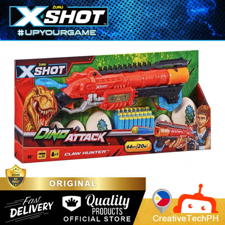 X-SHOTS X-SHOT DINO ATTACK CLAW HUNTER 4861 (ORIGINAL) | Lazada PH