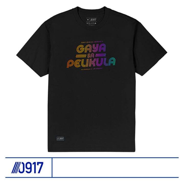 0917 Gaya sa Pelikula Logo Shirt | Lazada PH