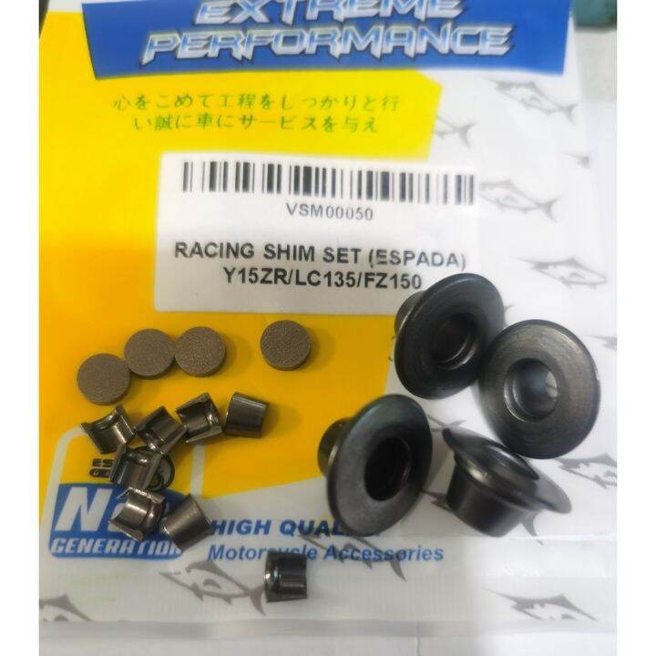 Espada Valve Shim & Valve Key Set LC135 Y15 FZ150 | Lazada