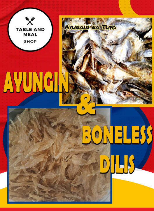 DRIED AYUNGIN+BONELESS DILIS DRIED AYUNGIN+BONELESS DILIS DRIED AYUNGIN ...