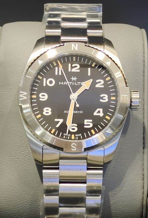 HAMILTON KHAKI FIELD EXPEDITION AUTO 37MM H70225130 | Lazada