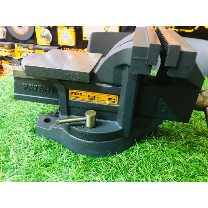 Ingco Bench Vice Industrial Heavy Duty 6" HBV086 * | Lazada PH