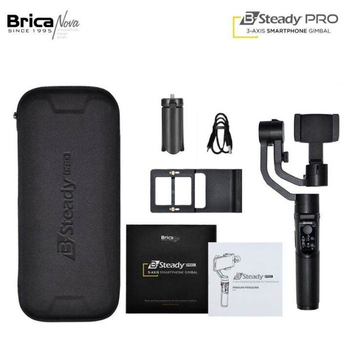 Brica B Steady Pro 3-Axis Gimbal Stabilizer | Lazada Indonesia
