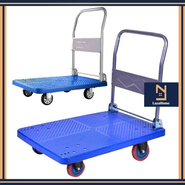 🏠Folding Trolley_折叠手推车_Troli Lipatan🏠Pulling Goods Folding Flat Trolley ...