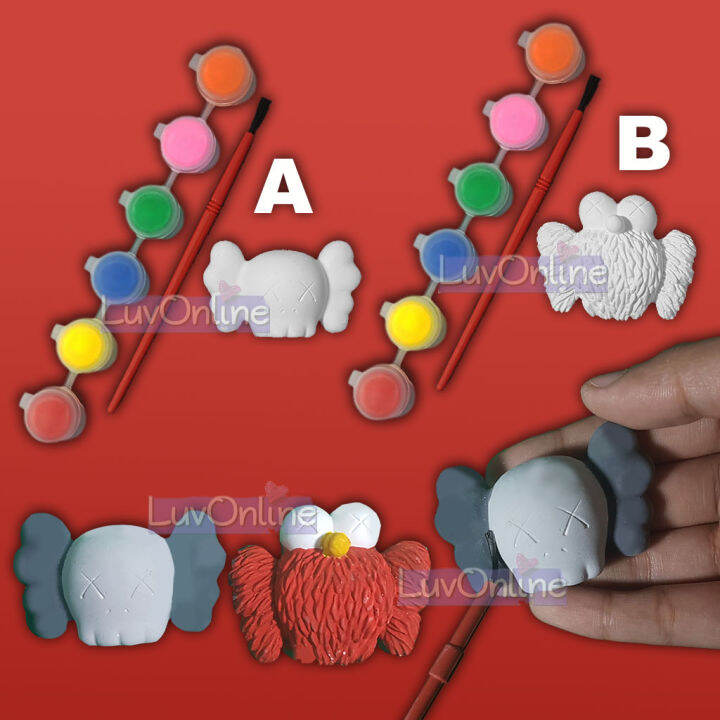Kaws bear bricks characters kid cartoon kids painting set arts activity ...