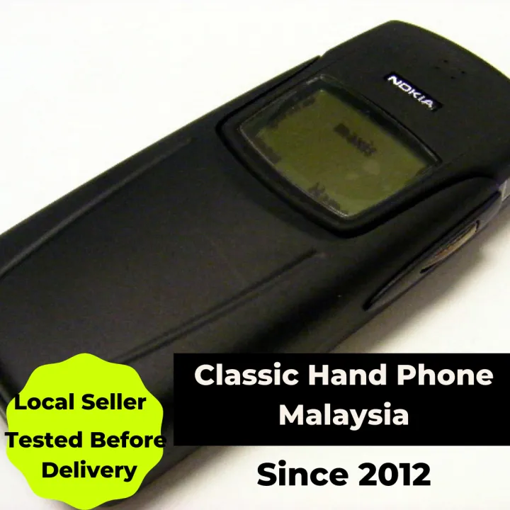 Original Nokia 8910 Sliding Black Rare Collector Phone | Lazada