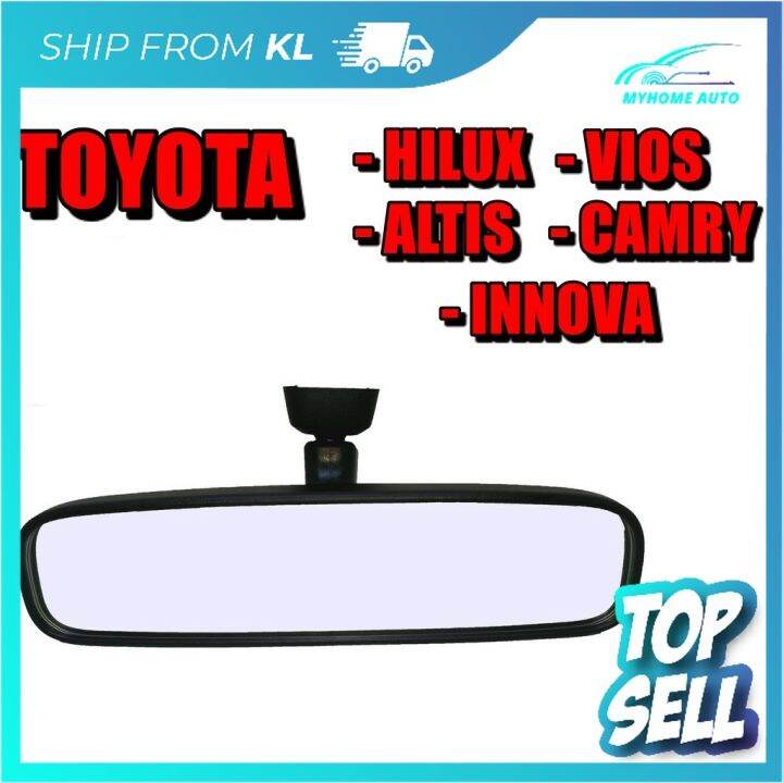 Toyota Vios Altis Camry Hilux Innova Room Rear Mirror | Lazada