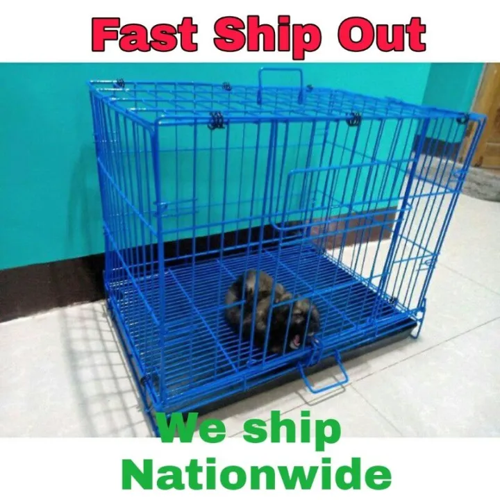 Pet Collapsible Cage Large Size 2 dogs cats | Lazada PH