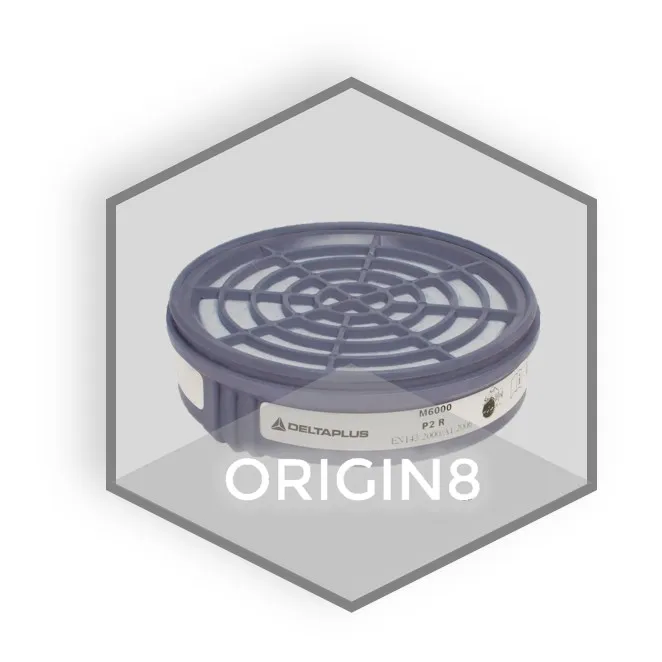 EUROPEAN BRAND RESPIRATORY PROTECTION CARTRIDGE FOR MASK M6000 P2 ...