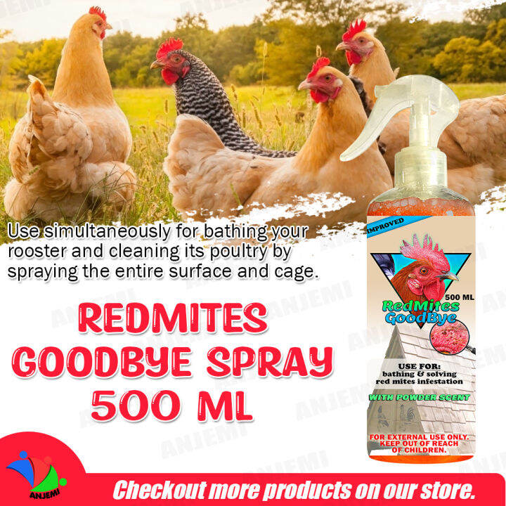 Redmites Goodbye Spray 500ml Natural Redmites Killer ( Pamatay Kuto ng ...