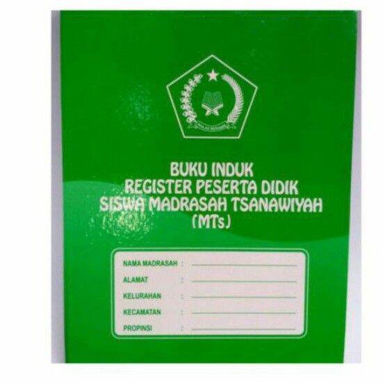 Buku Induk Register peserta Didik Siswa MTS K13 terbaru | Lazada Indonesia
