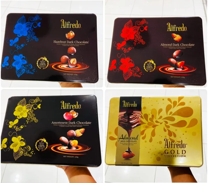 Alfredo Dark&Milk Chocolate Collection Perfect Gift ️ ( 240g / 228g ...