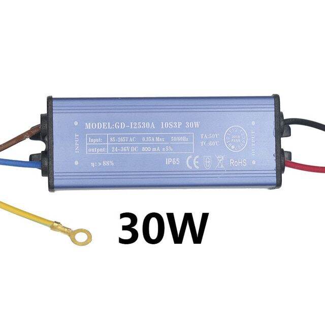 30W 50W 100W 150W 300mA 600mA 900mA LED Driver สำหรับไฟ LED แหล่งจ่ายไฟ ...