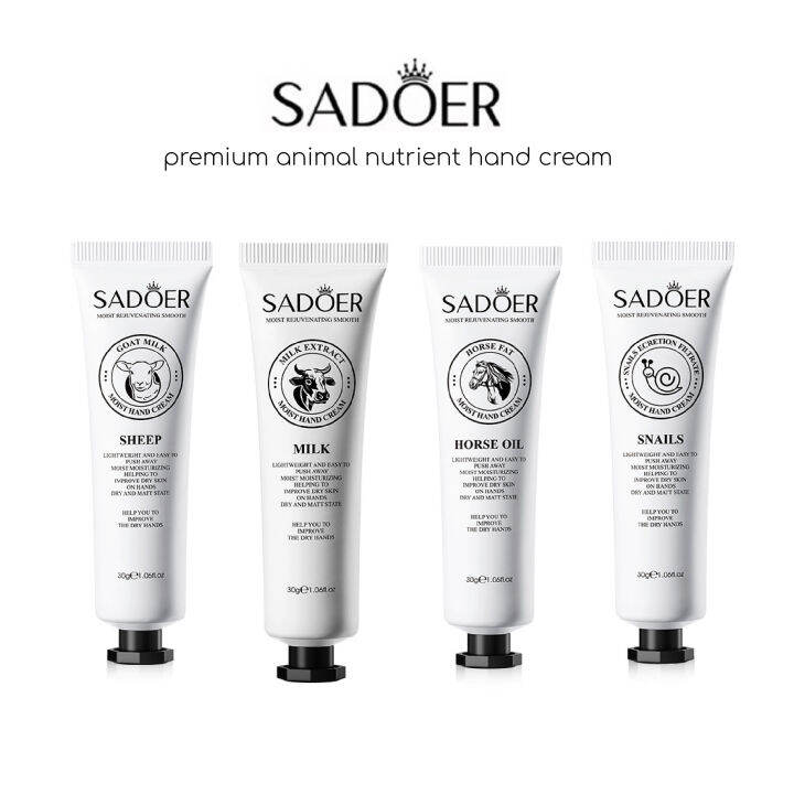 Sadoer Hand Cream Krim Tangan Milk Premium Alami Natural Pelembab ...