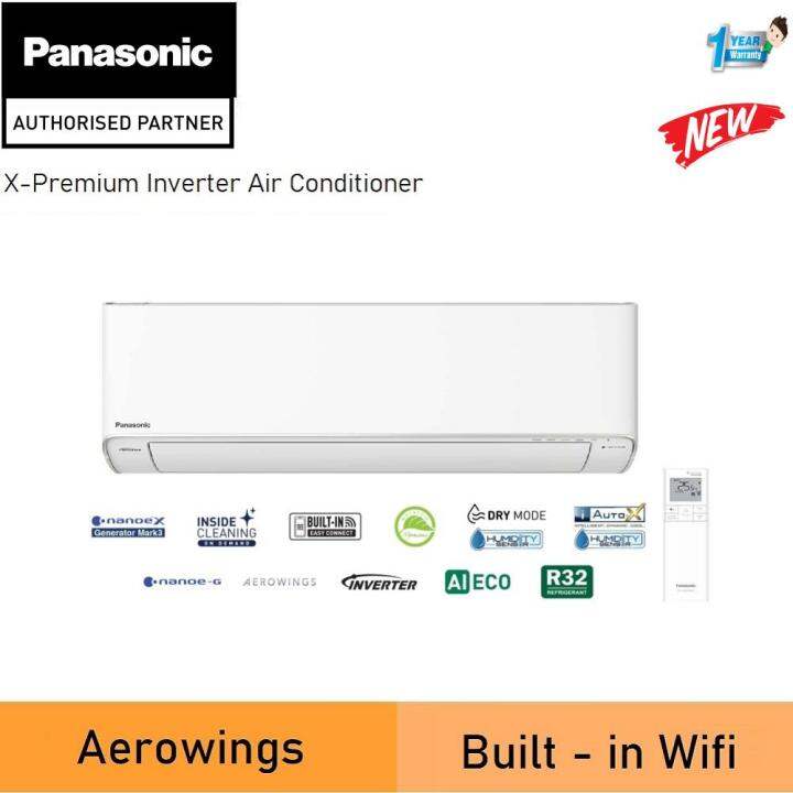 PANASONIC X-PREMIUM INVERTER AIR CONDITIONER R32 XU SERIES (1.0HP-2.5HP ...
