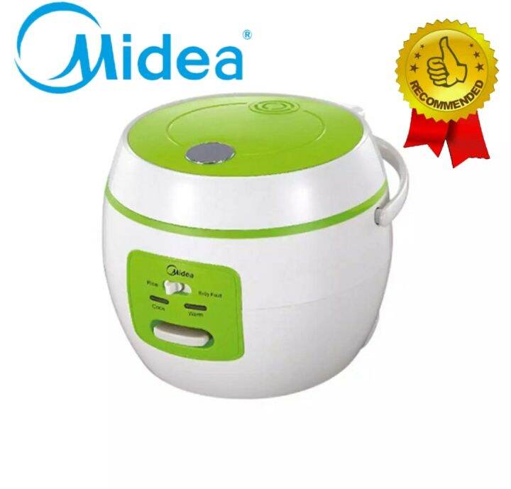 Midea MB-07WG Mini Rice Cooker 0.8L / MB07WG | Lazada
