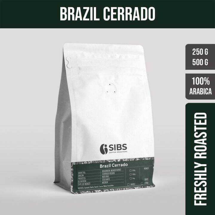 Brazil Cerrado (100% Arabica) - Freshly Roasted Coffee - Single Origin ...