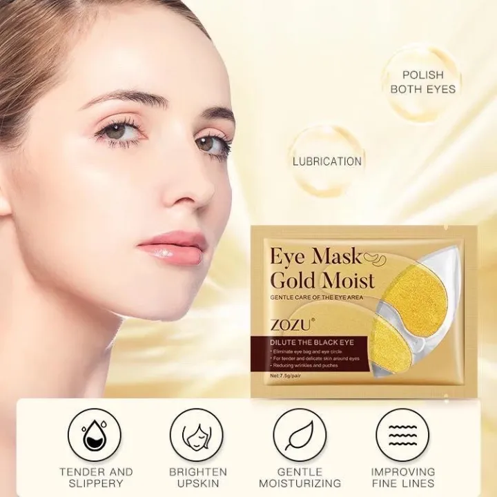 🇨🇳 ZOZU EYE MASK GOLD MOIST | Lazada PH