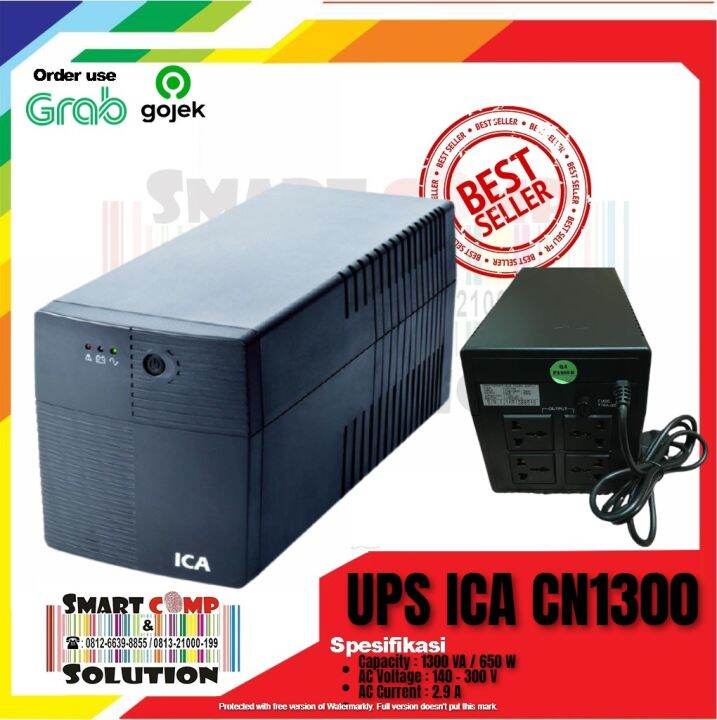 UPS ICA CN1300 / CN-1300 / CN 1300 - 1300va 650watt / 650W | Lazada ...